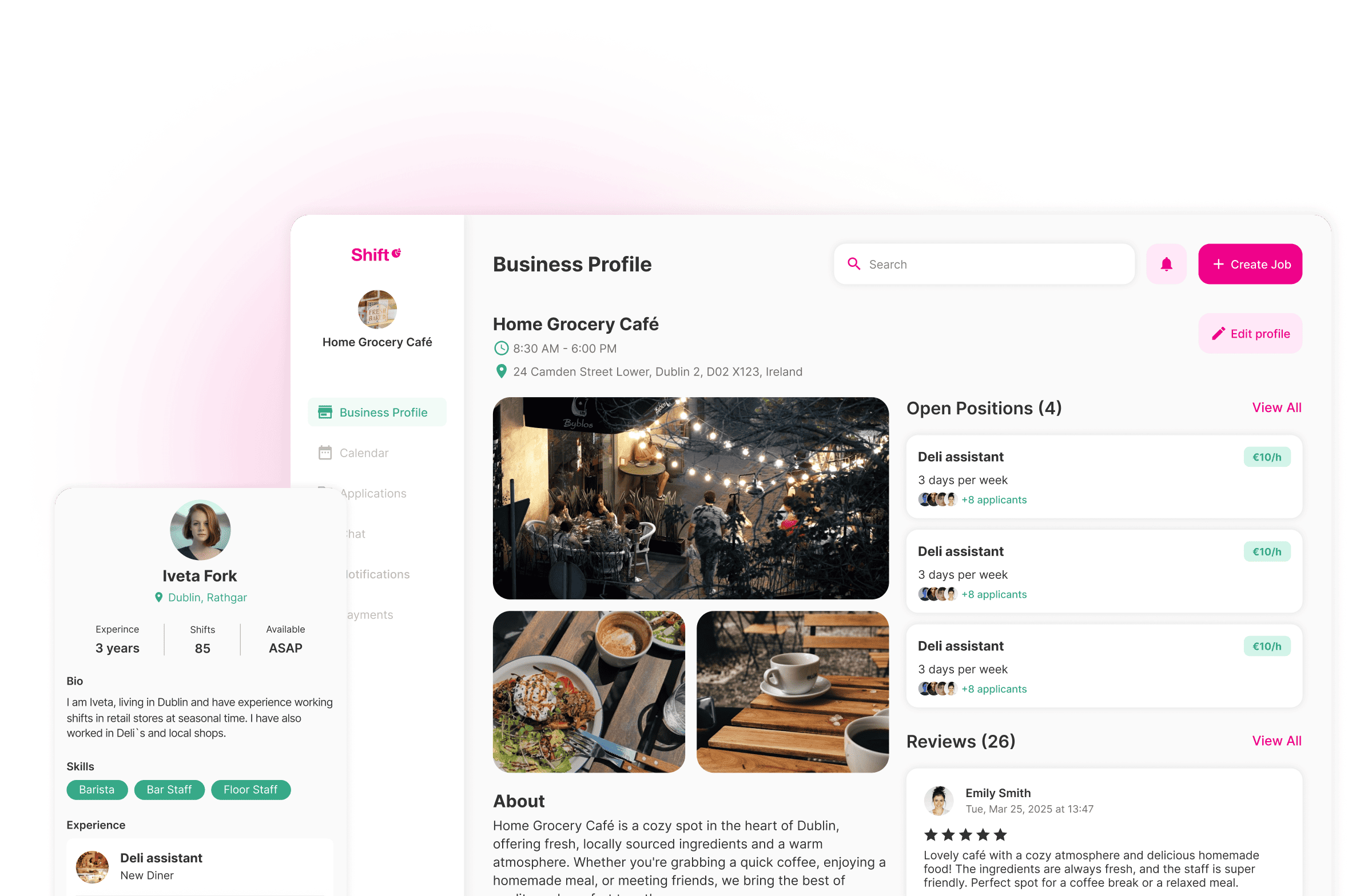 Shift - Instant Local Jobs & Flexible Hiring Platform